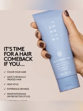 Hair | Fenty Beauty Hair The Comeback Kid Instant Damage Repair ...